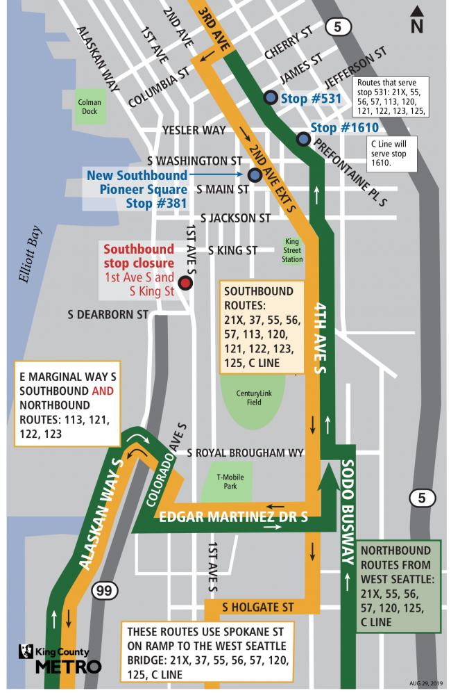 Help on the way: Southbound SR99 corridor buses routed to Fourth Avenue ...